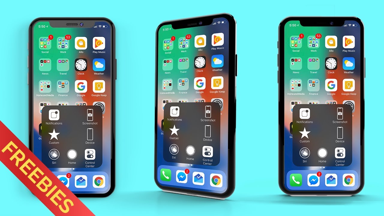 Iphone Screen PSD Mockup Pack (Free Download - DMvisualz) - YouTube