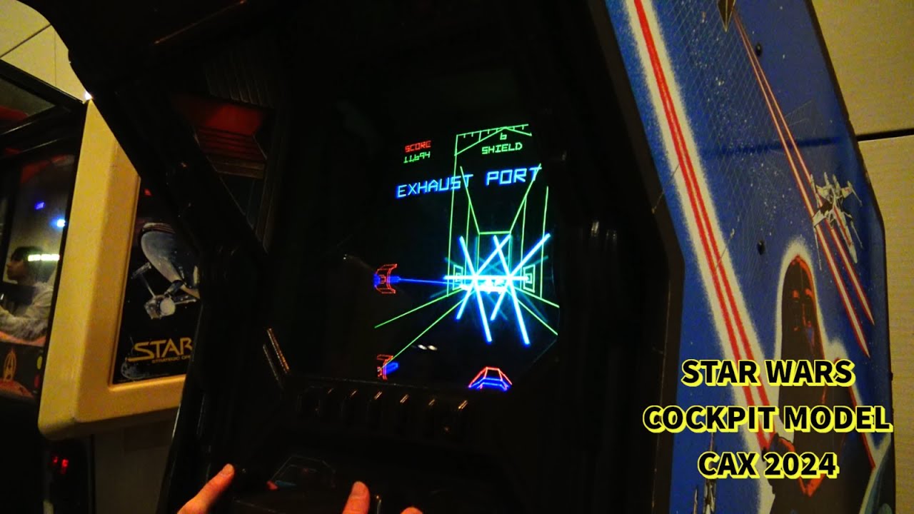 Flying An X-Wing To Save The Rebellion In Atari's Star Wars (CAX 2024 ...
