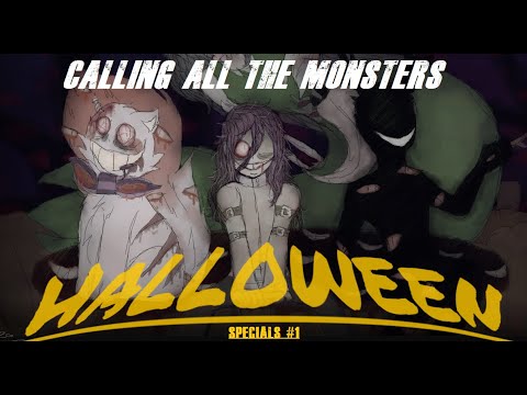 Calling All The Monsters: Speedpaint (HALLOWEEN SPECIALS) - YouTube