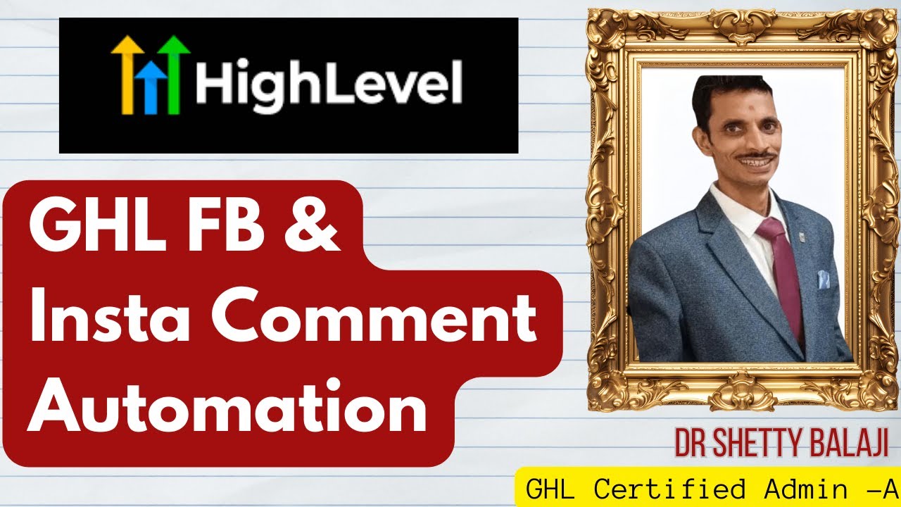 Go High Level FB Comment Automation and Lead generation - YouTube