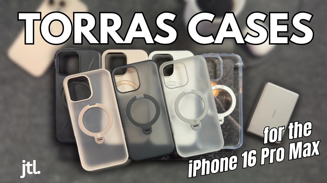 Discover How the TORRAS O-Stand Case Transforms iPhone Protection - YouTube