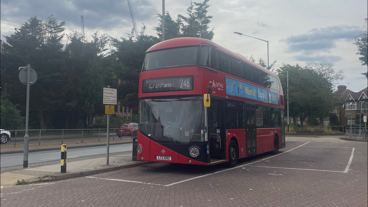 Journey on Route 248 | Wrightbus New Routemaster | LT92 - LTZ1092 - YouTube
