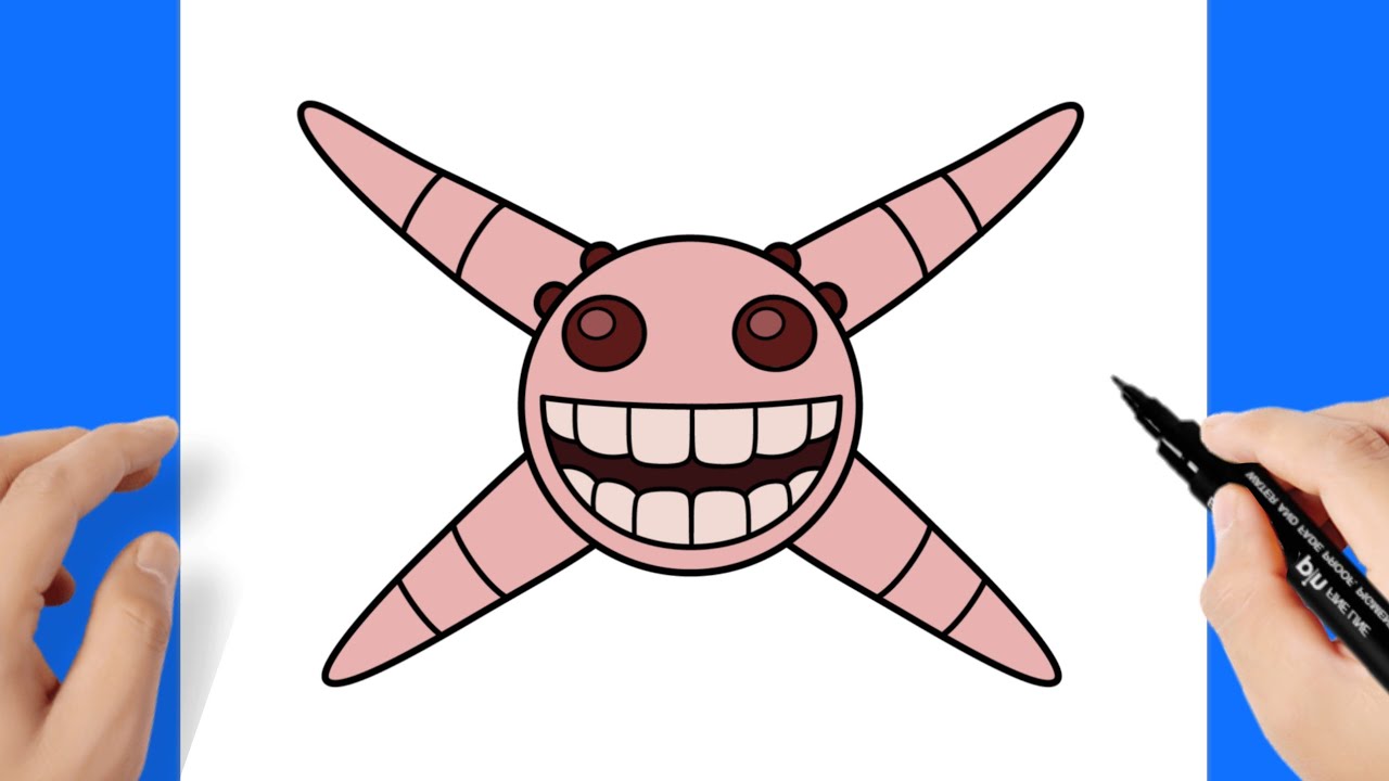 Como dibujar a Giggle de Doors Floor 2 - YouTube