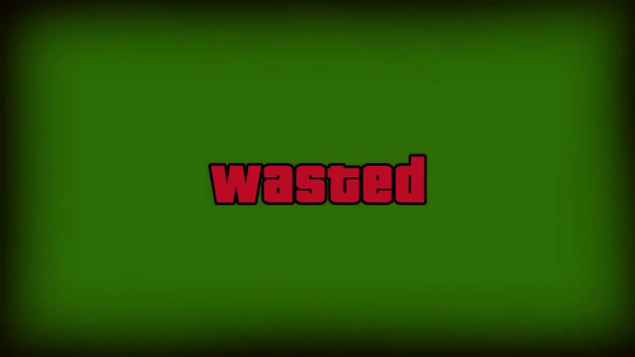 Font vert GTA wasted - YouTube