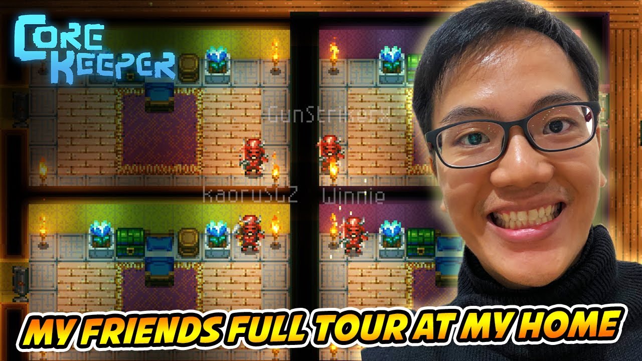 CORE KEEPER: SO EXCITING! FULL TOUR AT MY HOME BIOME! (INDONESIA) - YouTube