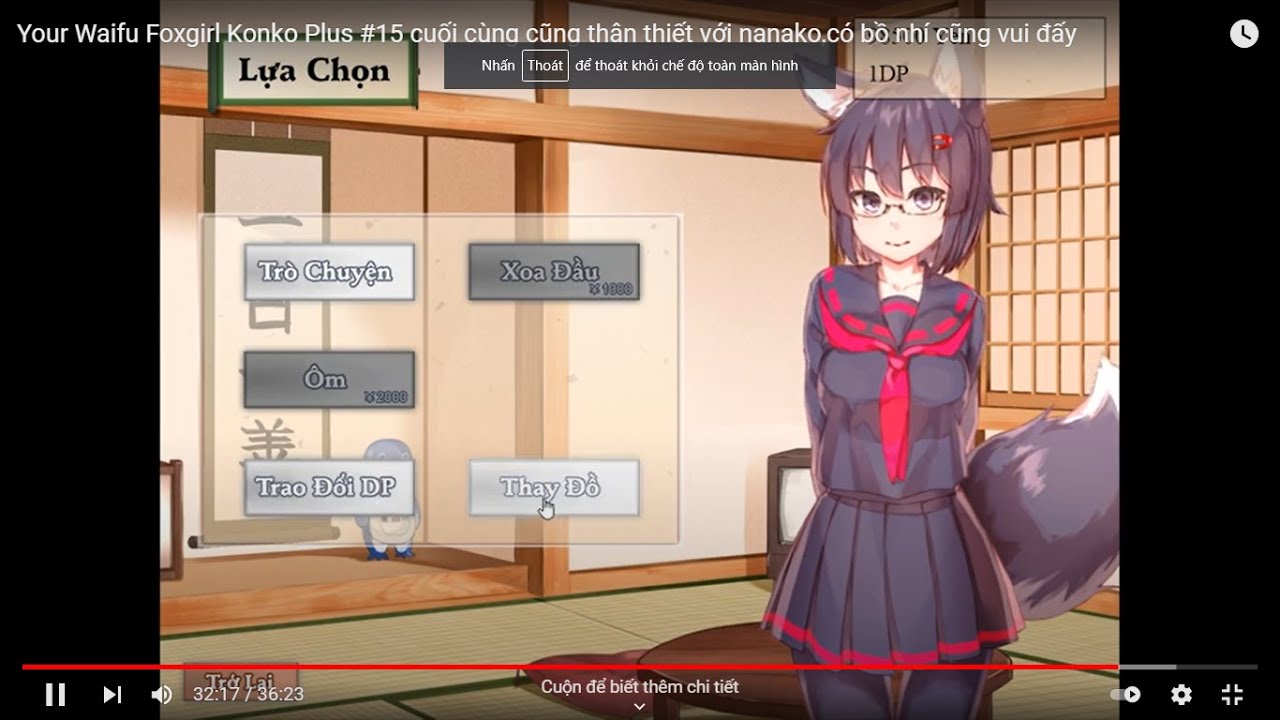 Your Waifu Foxgirl Konko Plus #15 cuối cùng cũng thân thiết với nanako ...