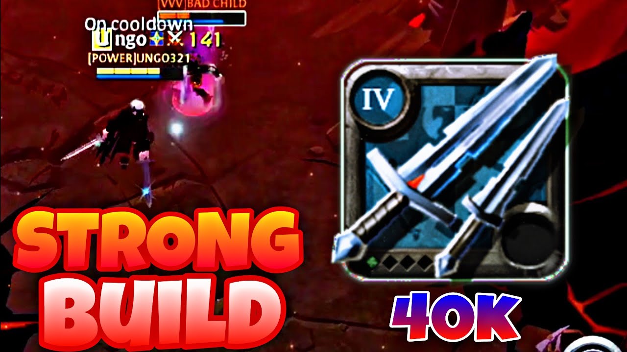 dual sword cheap build pvp - Albion online - YouTube