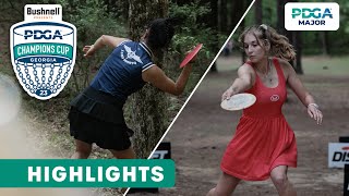 Final Round Highlights, FPO | PDGA 2023 Champions Cup by @Disc Golf Pro ...