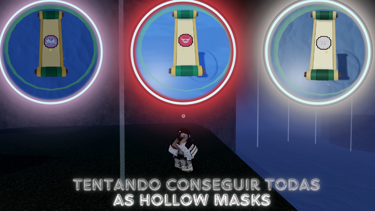 TENTANDO CONSEGUIR TODAS AS HOLLOW MASKS NO SHINDO LIFE!! (PARTE 2 ...