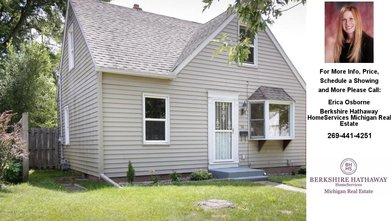 84 Pleasant Avenue, Battle Creek, MI Presented by Erica Osborne. - YouTube