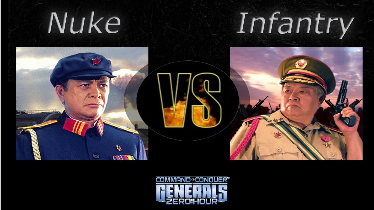 Nuke vs Infantry - Generals Challenge [C&C Generals Zero Hour] - YouTube