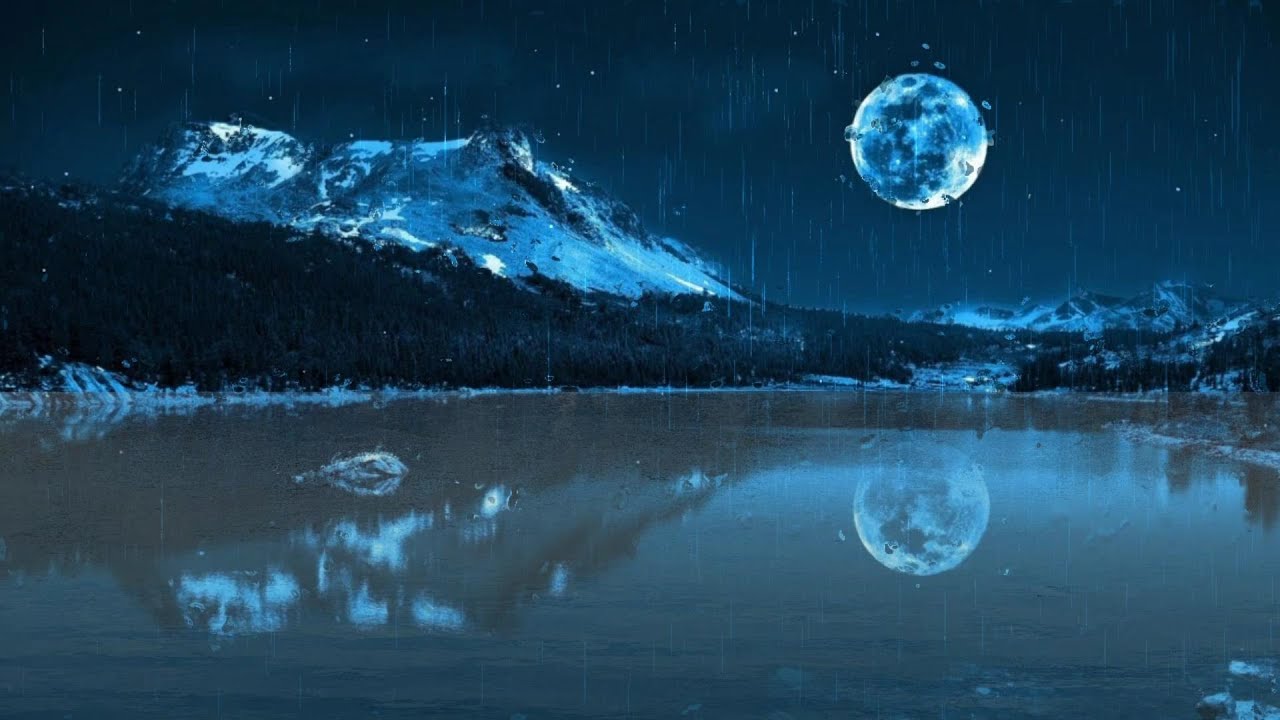 the harmony of the bright moon and rain - YouTube