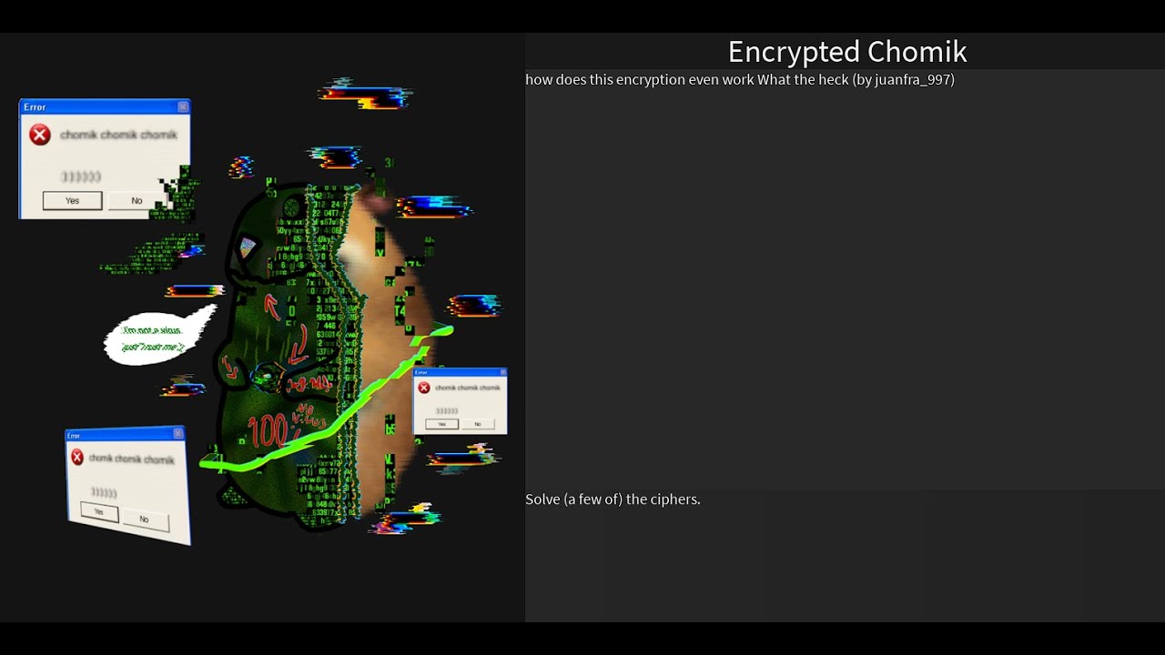 How to get Encrypted Chomik - Find The Chomiks - YouTube