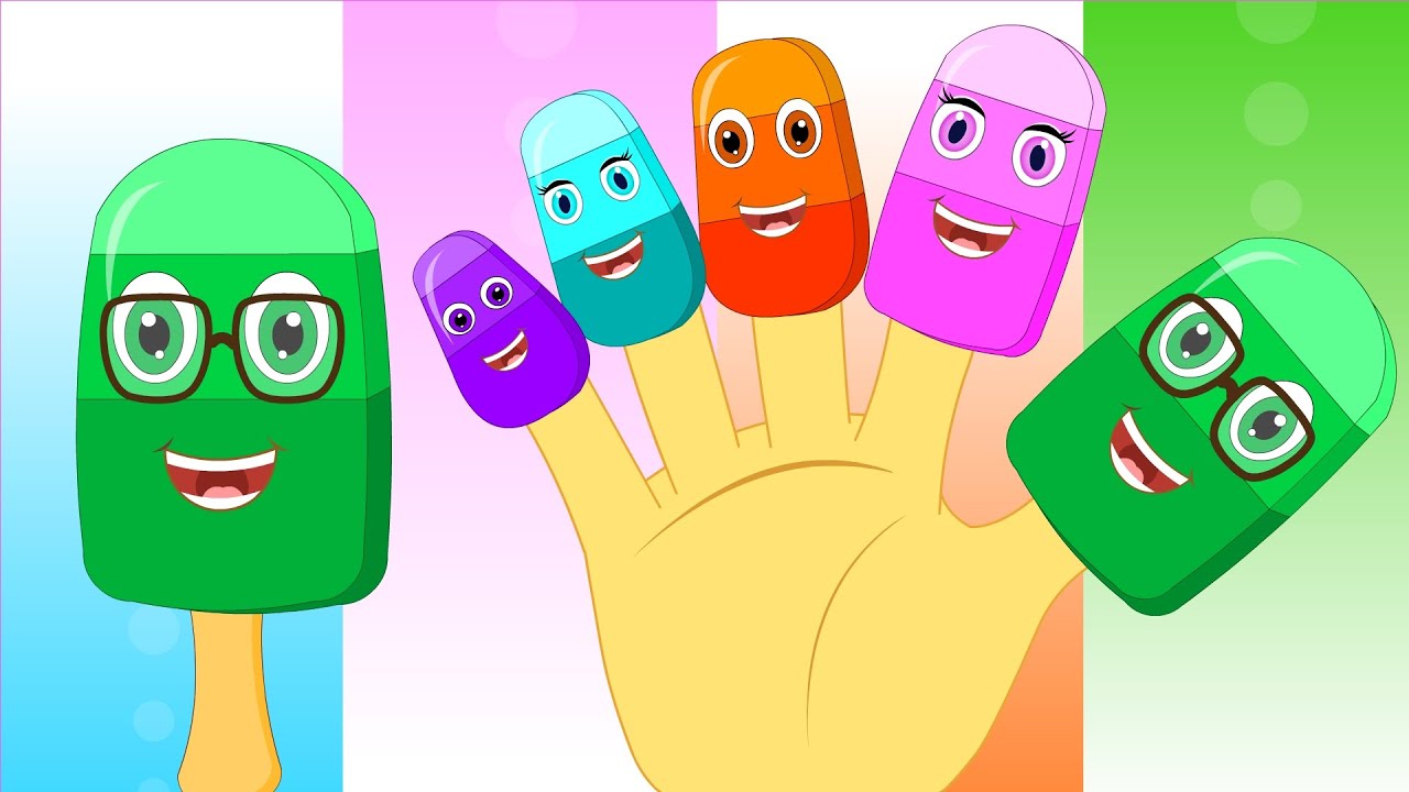 Ice cream Finger Family | Popsicles Finger Family | Finger Family ...