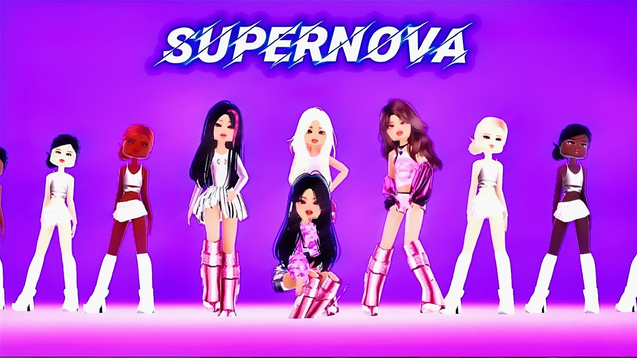 SUPERNOVA MV | Roblox KPOP Music Video | C0SM1C | 4K | - YouTube