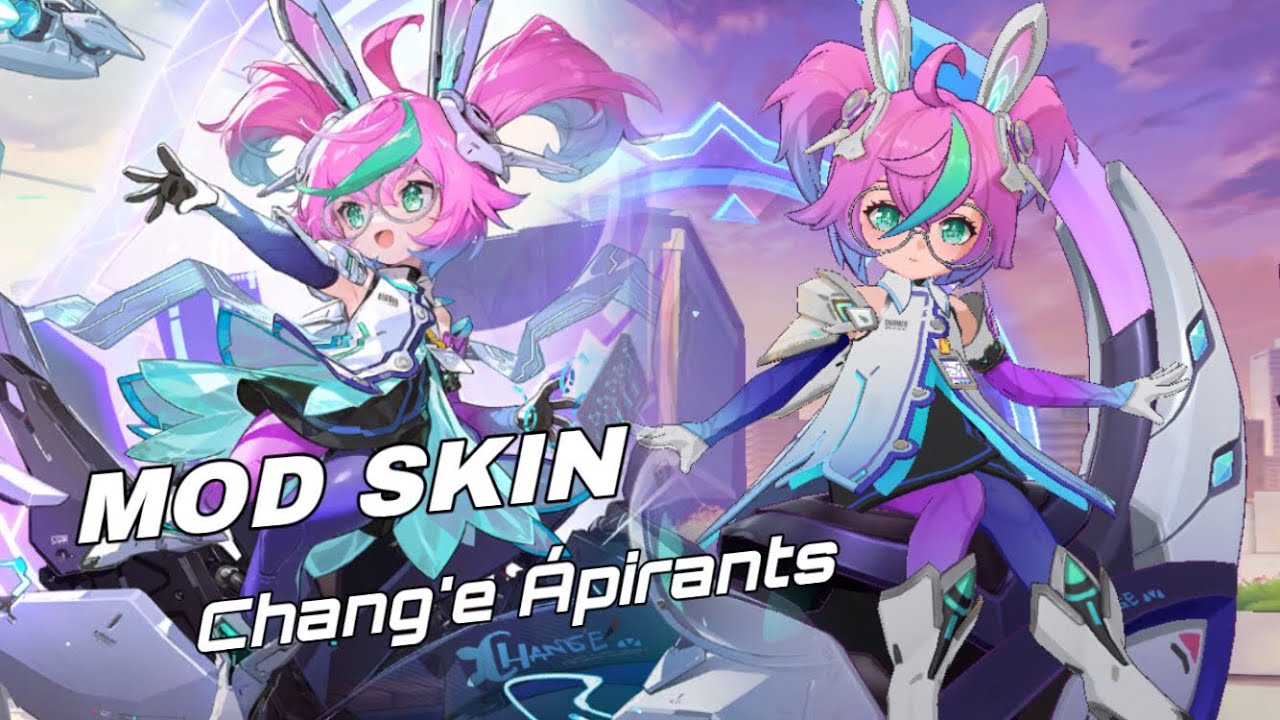 Mlbb | Mod Skin Chang'e Aspirants - Full Effect - YouTube