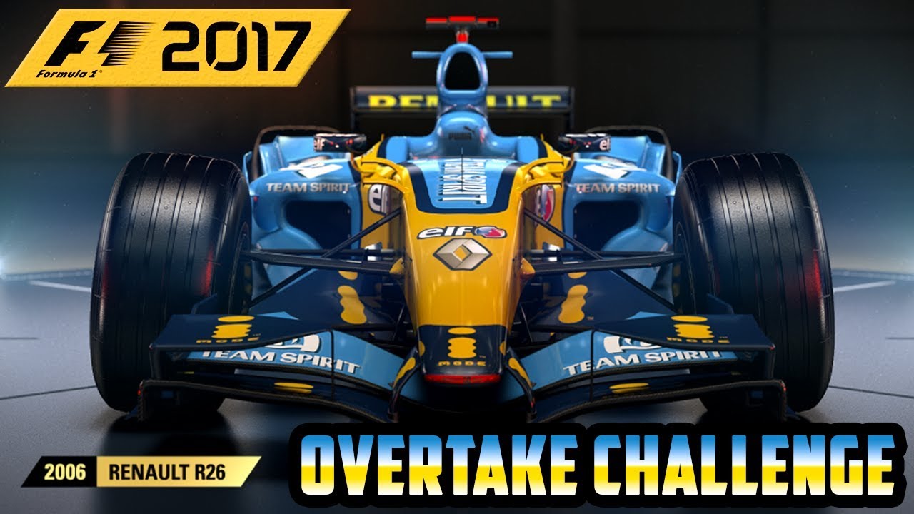 F1 2017 OVERTAKE CHALLENGE AND PURSUIT MODE | EXCLUSIVE | INTERACTIVE ...