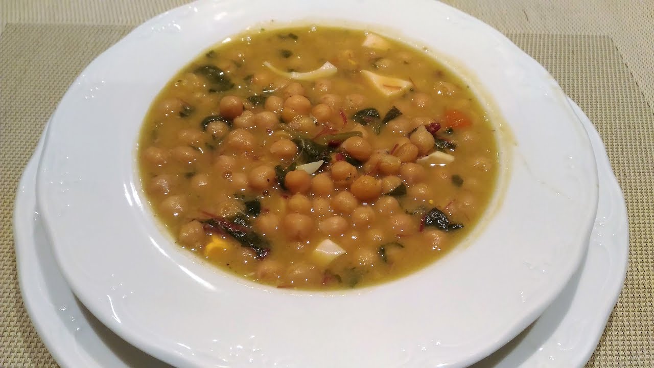 POTAJE DE GARBANZOS - LA COCINA DE LA PATER - YouTube