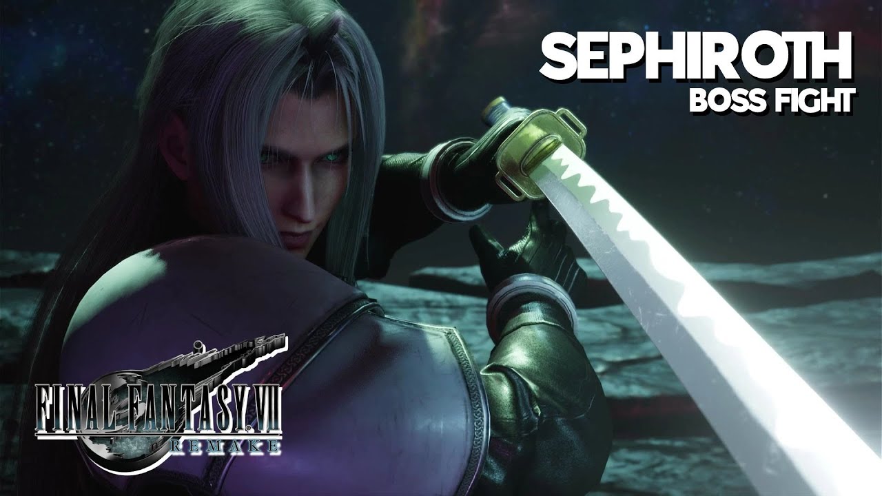 FINAL FANTASY 7 REMAKE PS5 Gameplay - Sephiroth Boss Fight Include ...