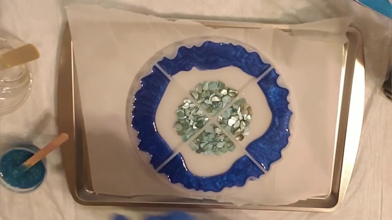 Gorgeous Abalone Resin Coasters! Easy and Fun! 😍 - YouTube