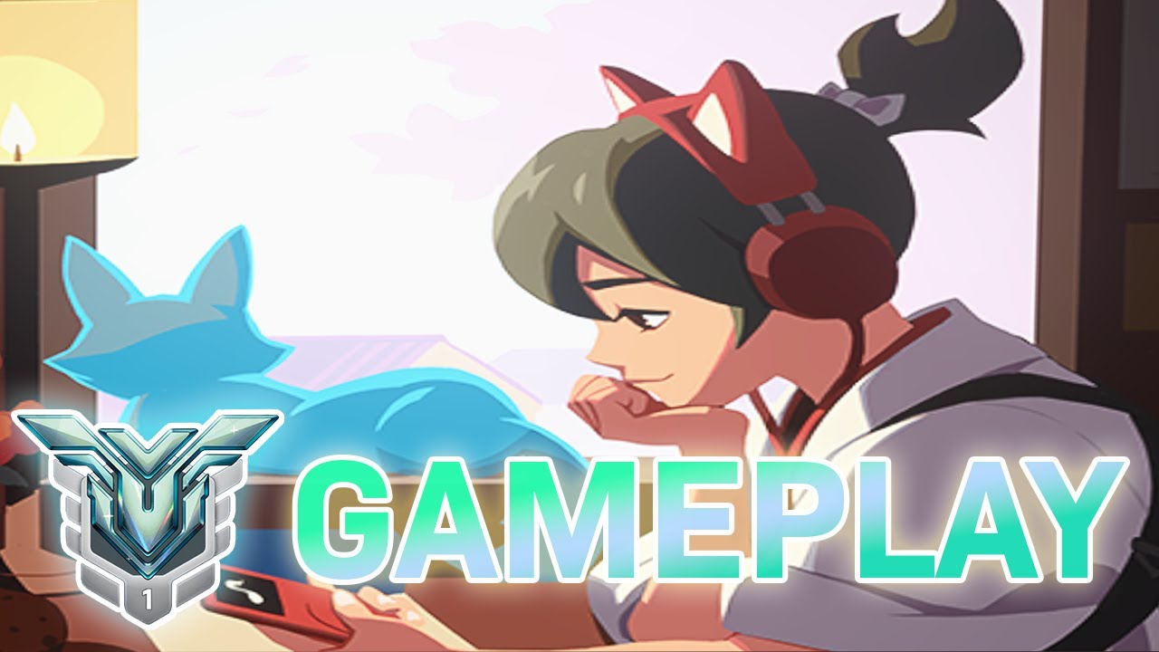 Kiriko gameplay to relax/study to - YouTube