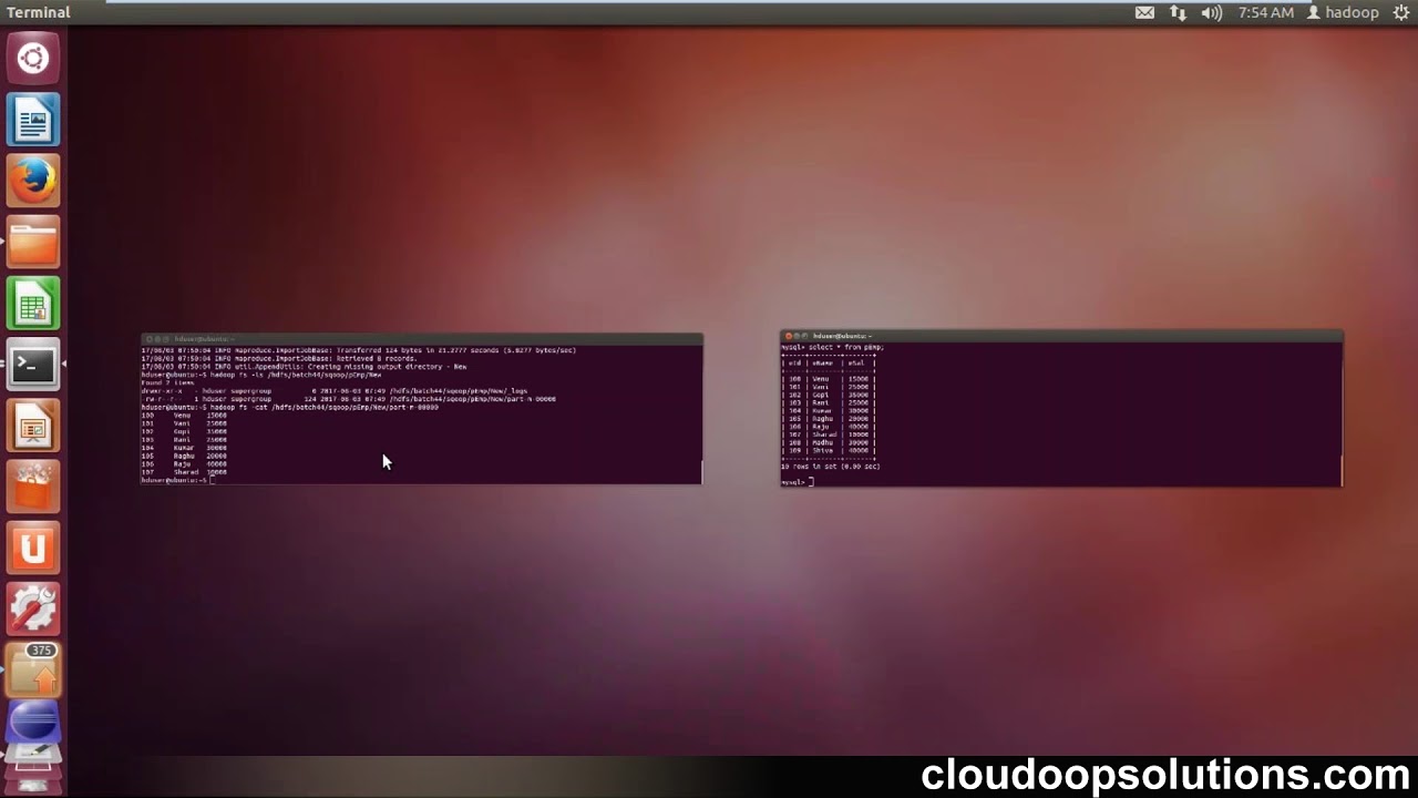 Sqoop Eval Operations Youtube