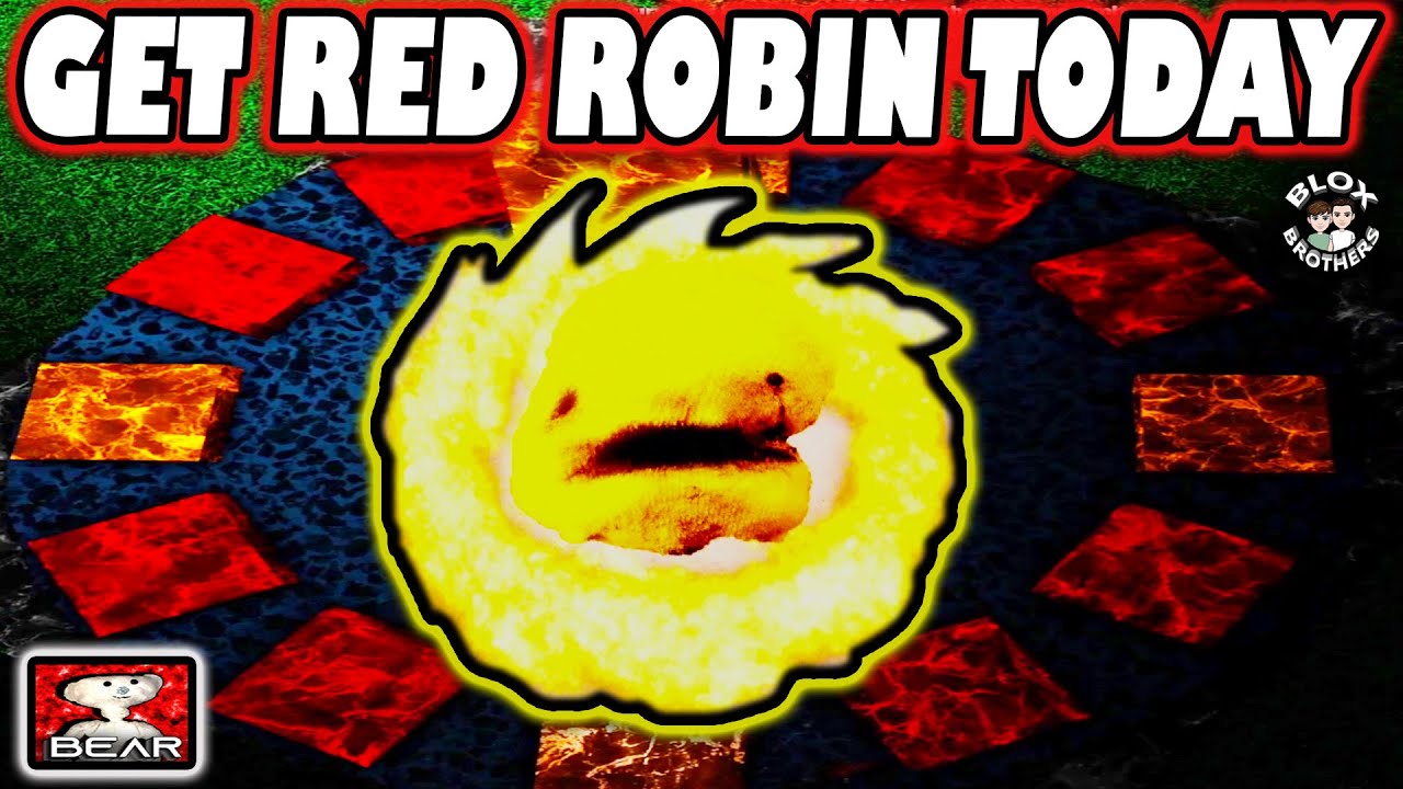 GET " RED ROBIN " TODAY ! / " In The Face of RED " Badge/ Time limited ...