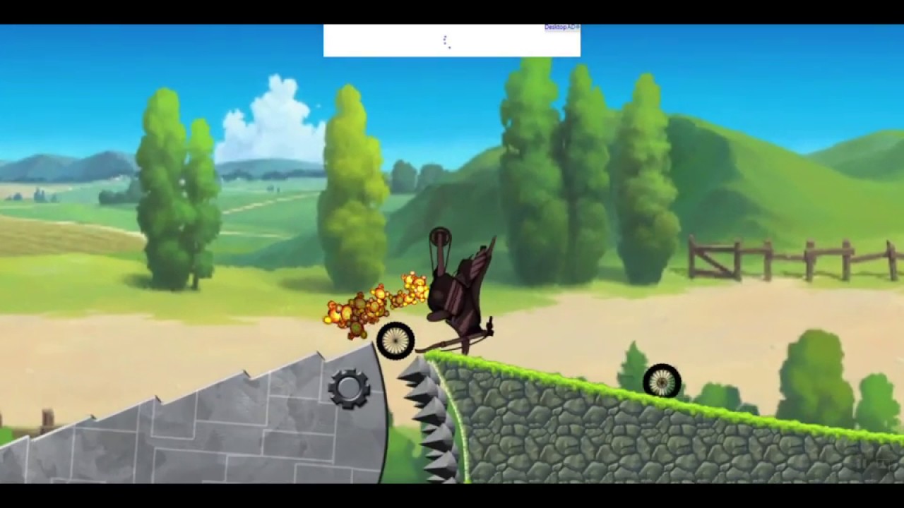 Hill Bike Stunts Crazy Racing Game Saga Review - YouTube