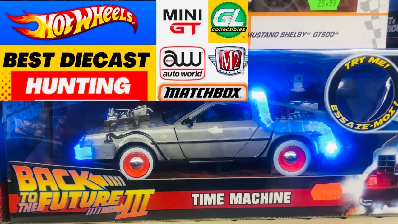 Found a Time Machine die-cast hunting! - YouTube