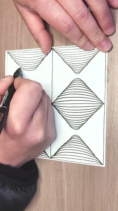 Most Easy 3D Drawing illusion for Beginners in 1 Minute / optical ...
