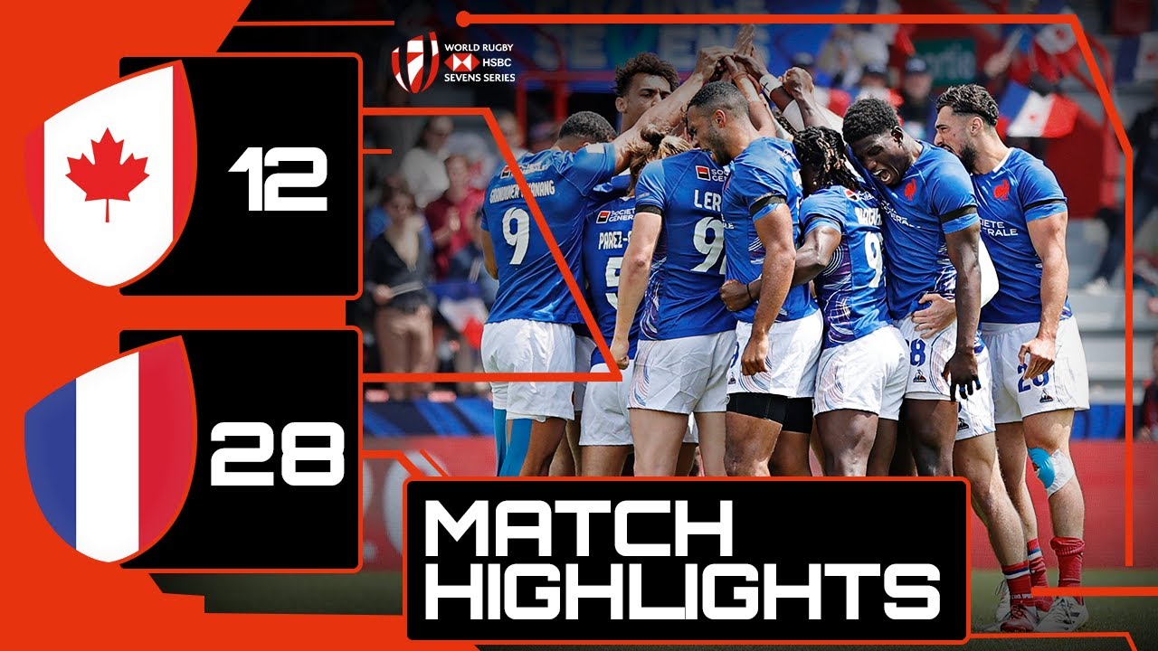 French WOW HOME CROWD for BRONZE! | Canada v France | HSBC France ...