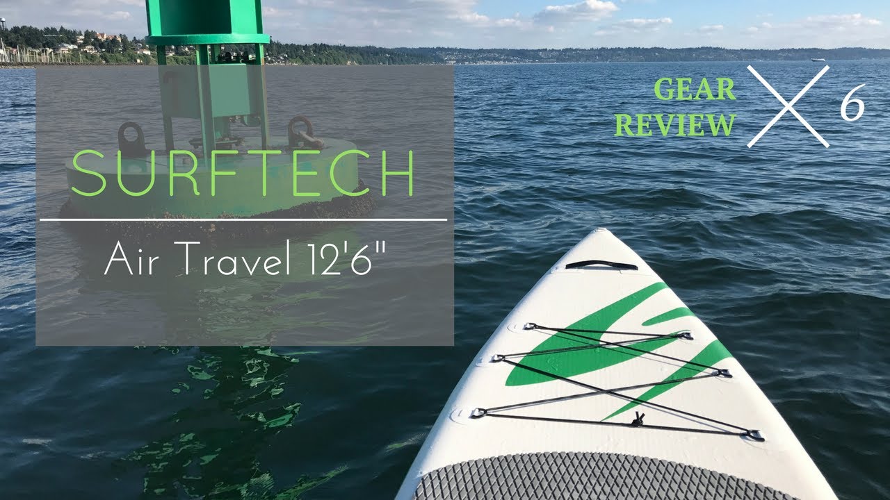 Surftech Air Travel Inflatable SUP Review - YouTube