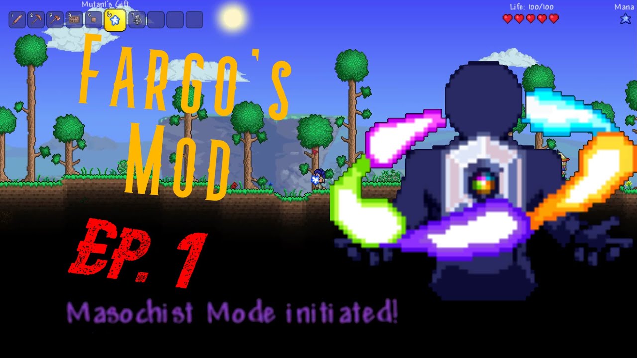Terraria Fargo's Soul Mod | MASOCHIST MOD #1 - YouTube