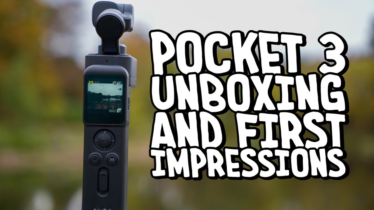 Pocket 3 Unboxing and First Impressions | Stabilized Camera Kit - YouTube