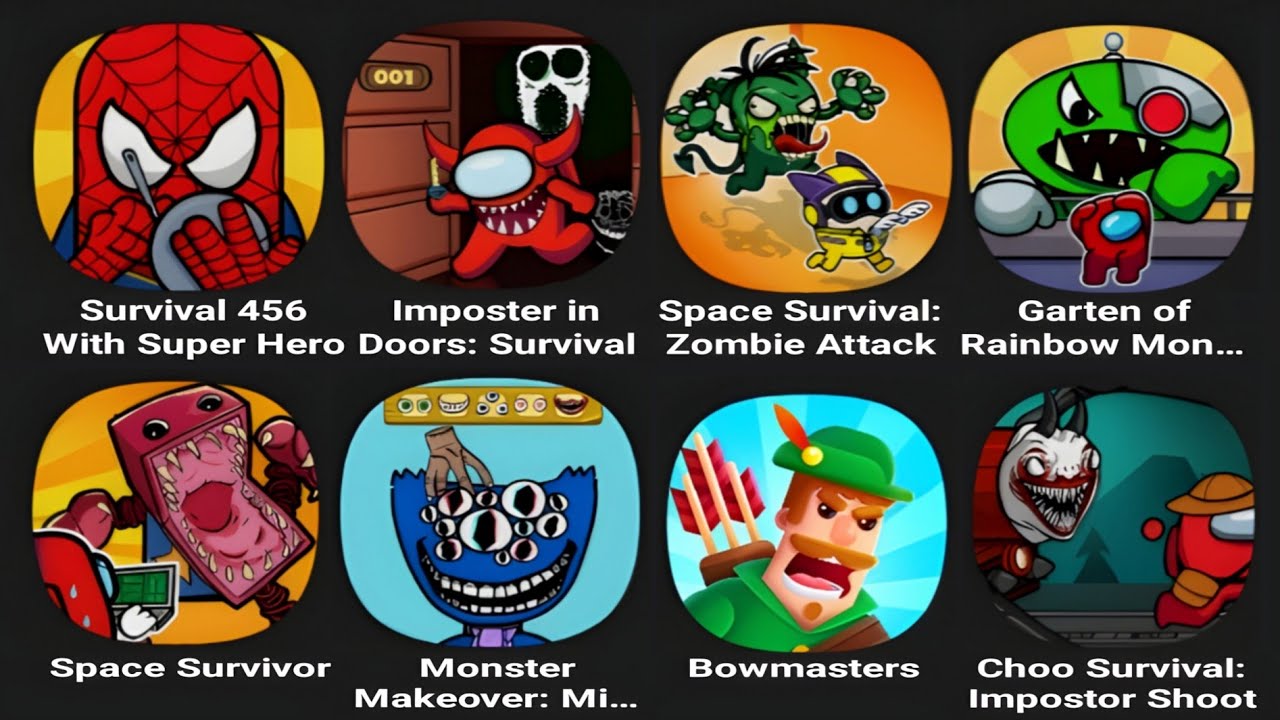 Survival 456, Imposter In Doors, Space Survival, , Garten Of Rainbow ...