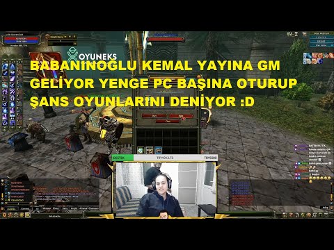 Babanın Oğlu Kemal Yingeyi' de Alıp Şans Oyunlarını Deniyor :D GM Yayına Geliyor :D - Knight Online