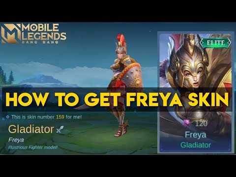 HOW TO GET FREYA ELITE SKIN GLADIATOR RARE SKIN FRAGMENT - YouTube