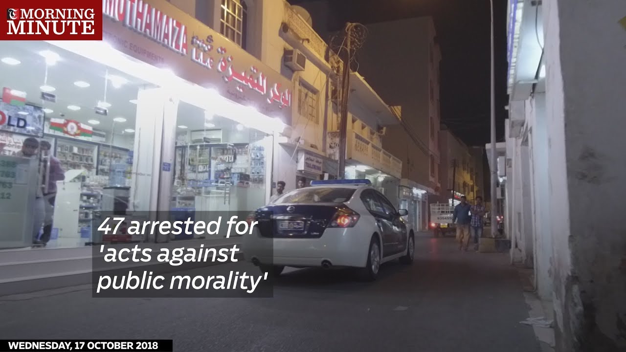 47 arrested for 'acts against public morality' - YouTube