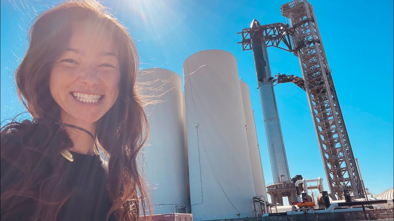 Starship LAUNCH SITE action - October 20 2022 | Jessica Kirsh - YouTube