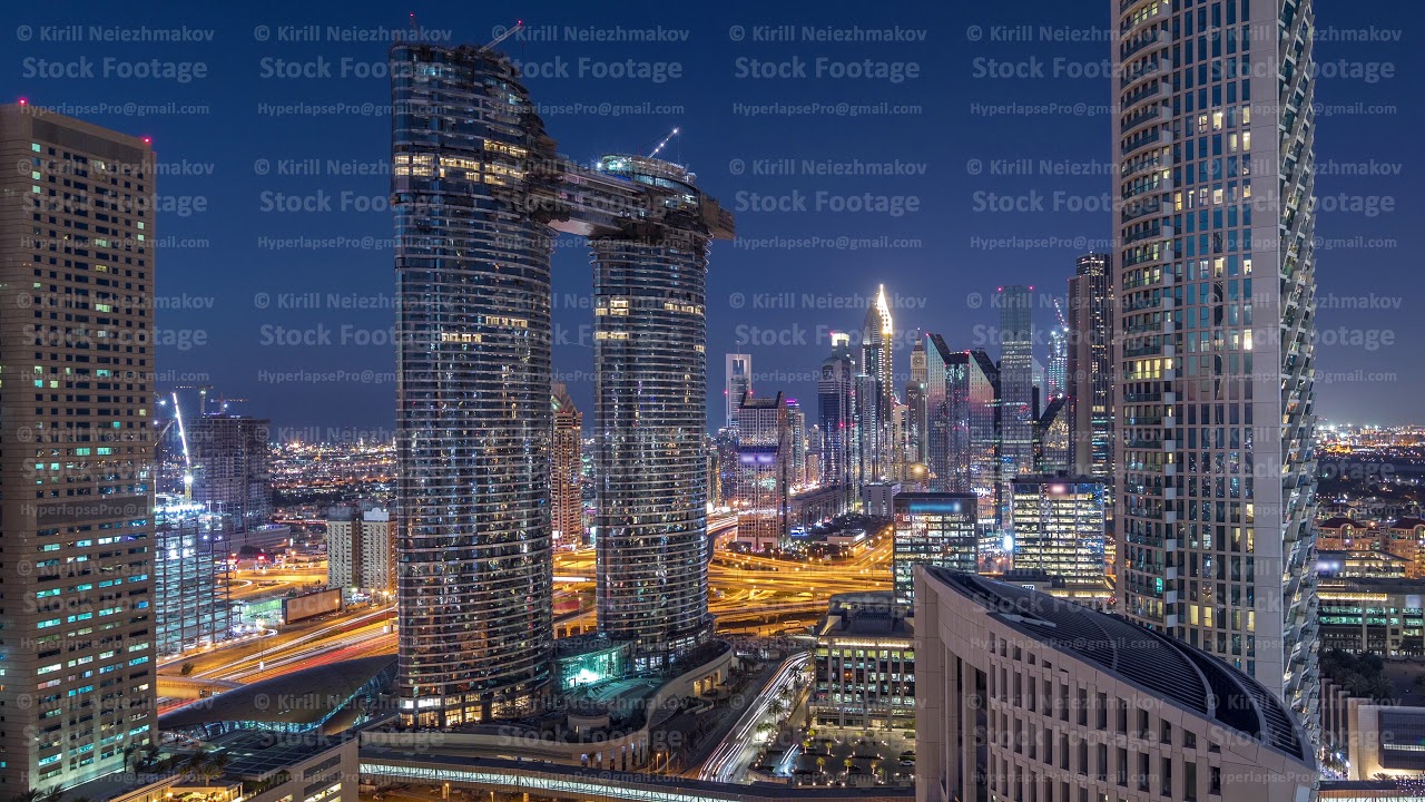 Aerial view of new and tall buildings Timelapse - YouTube