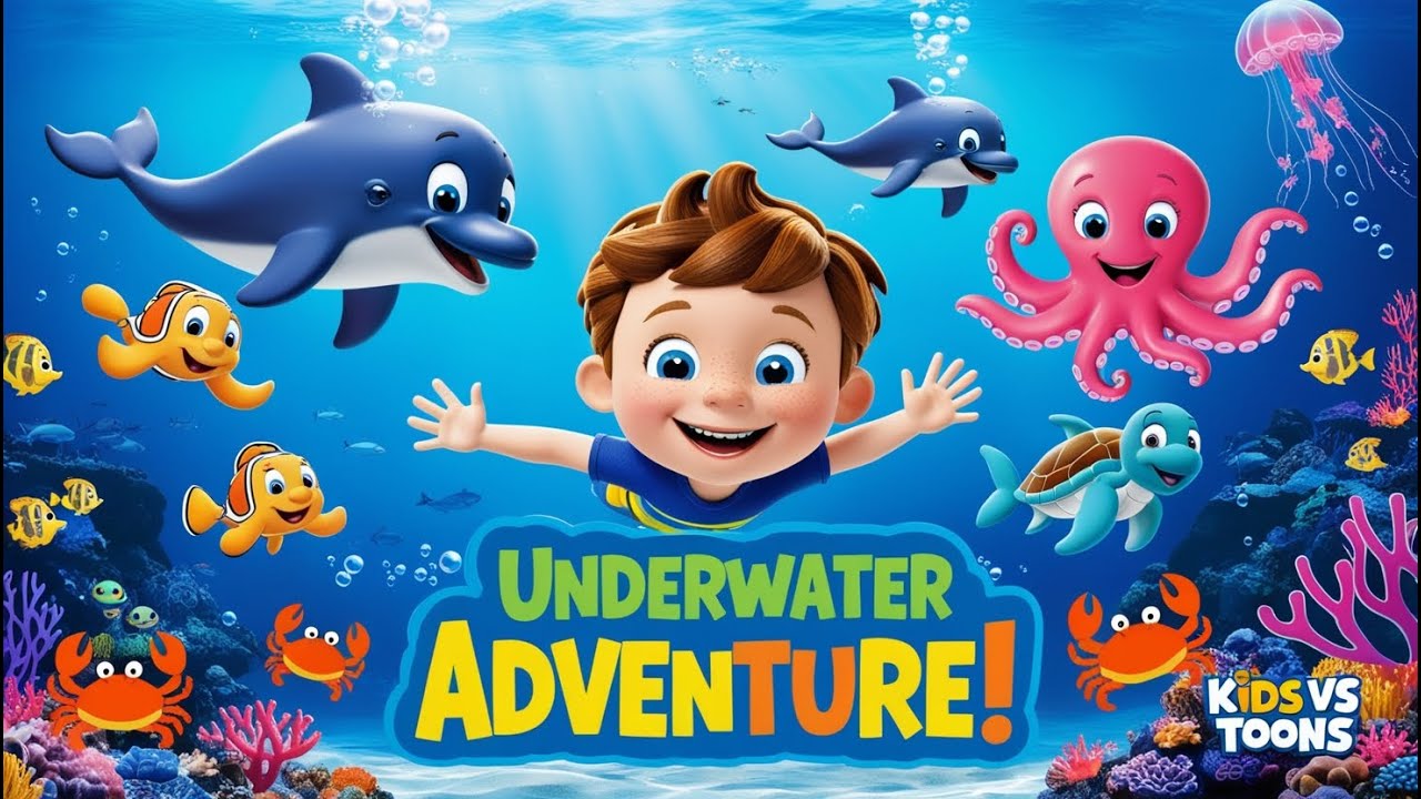 Underwater Adventure | Fun Kids Poem About Exploring the Ocean - YouTube