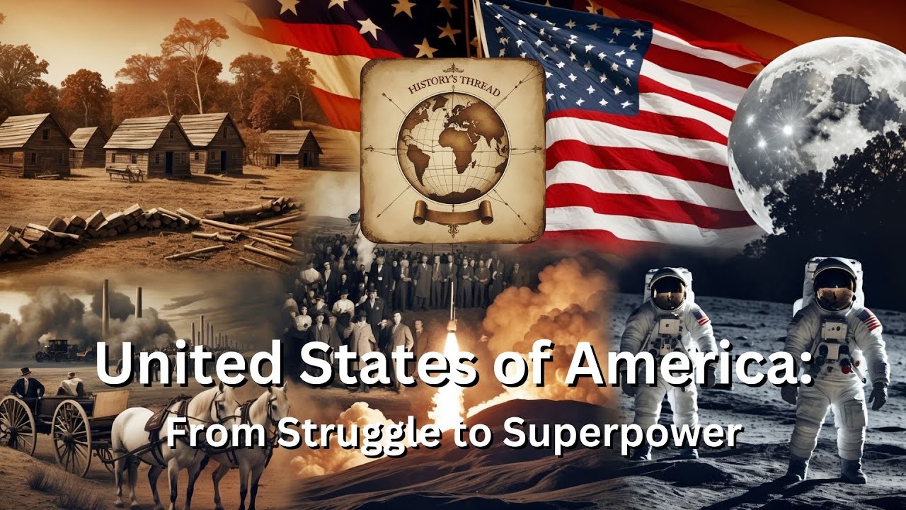 United States of America: From Struggle To Superpower - YouTube