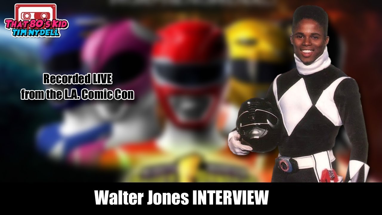 Walter Jones interview (Mighty Morphin Power Rangers - Los Angeles ...