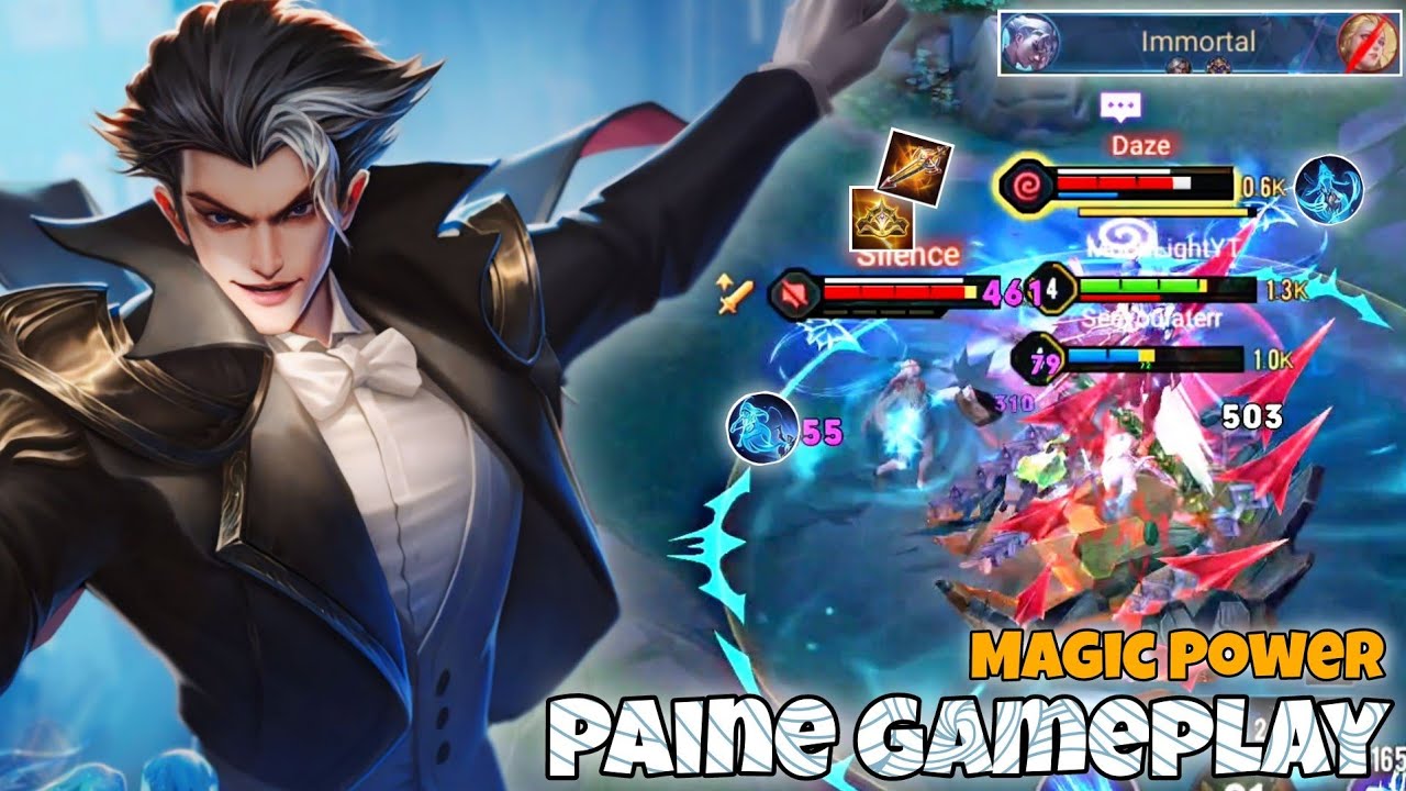 Paine Jungle Pro Gameplay | Insane Magic Assassin | Arena of Valor Liên ...