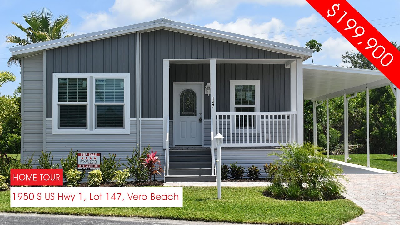 SOLD New Manufactured Home 1950 S US Hwy 1, Lot 147 Vero Beach, Florida ...