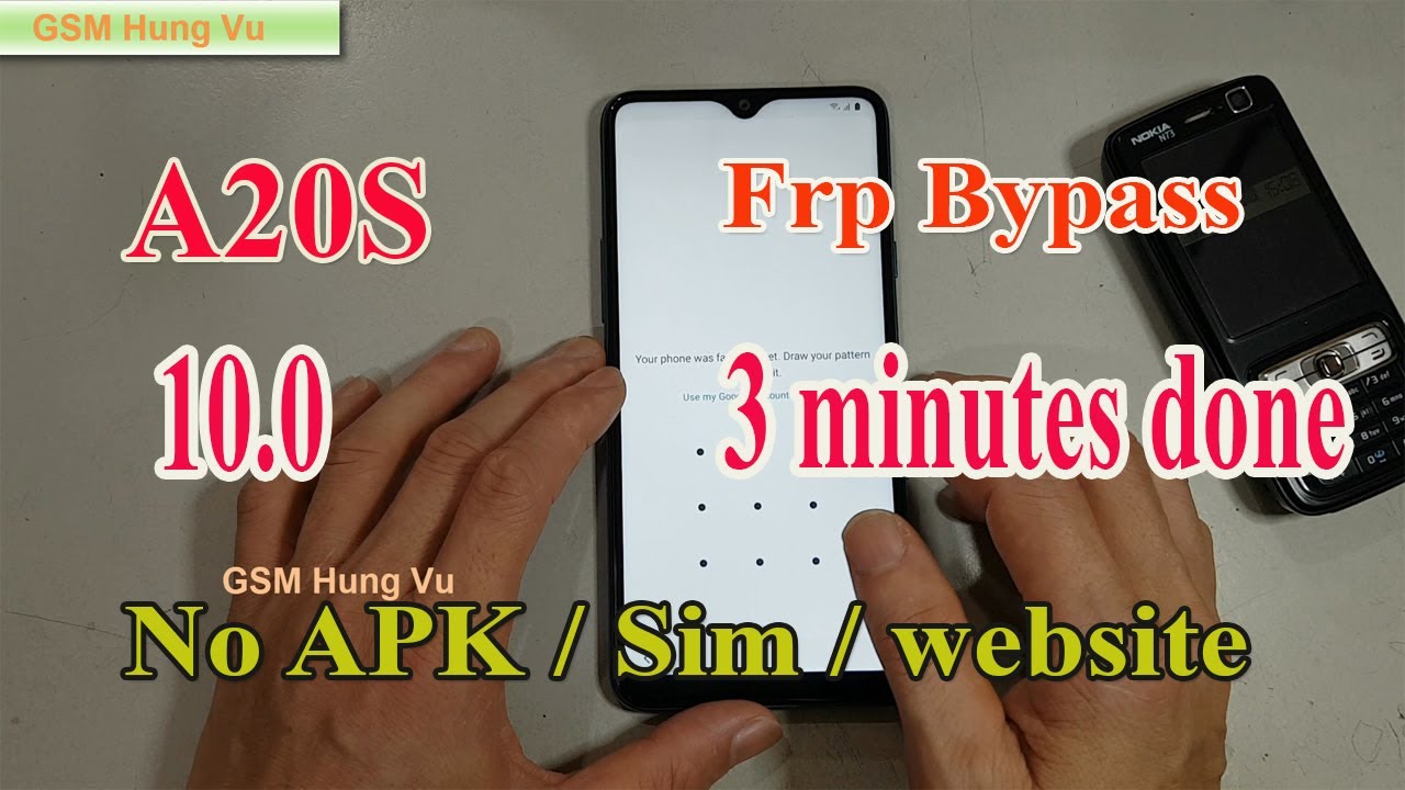 Samsung A20S Frp Bypass Android 10 without Sim Pin Solution June 2020 ...