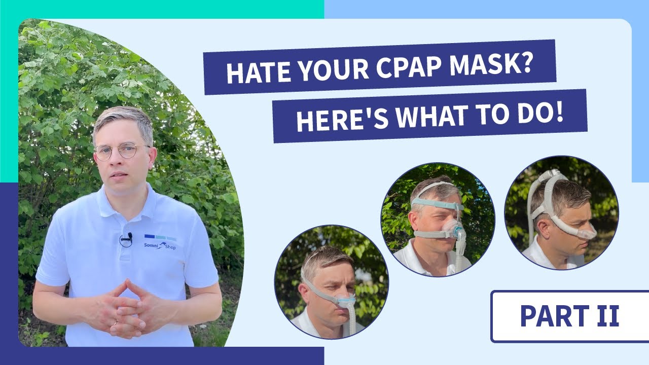 3 Types of CPAP Nasal Masks Explained! - YouTube