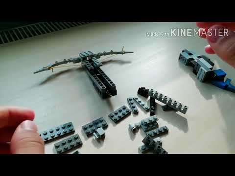 Working Lego Crossbow - YouTube