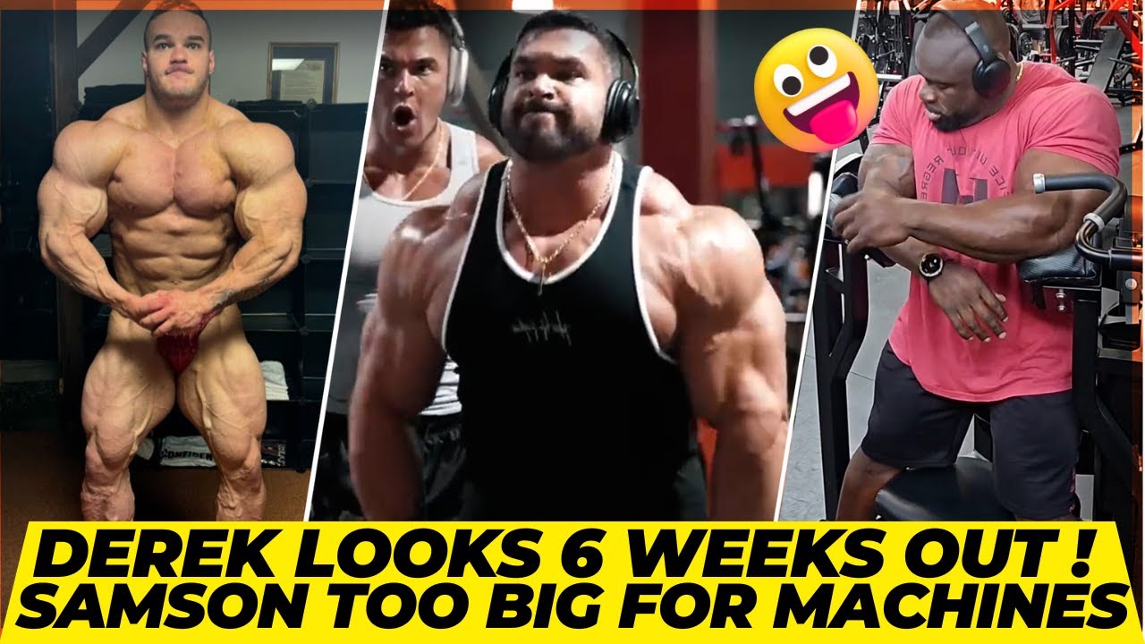 Derek Lunsford looks 6 weeks out 😮+ Can Nick be Top 3 ?Samson too big ...