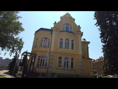 The town of Semily, part II (Walking tour, 4K)